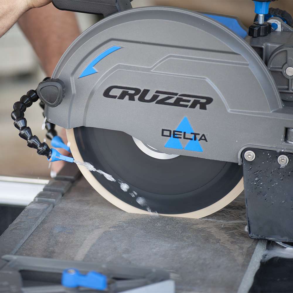 96-110FS | 10 in. Cruzer Wet Tile/Stone Saw with 96-014 Folding Stand ...