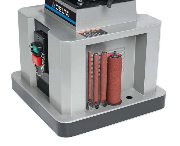 31-483 | Heavy Duty Oscillating Bench Spindle Sander – Delta Machinery